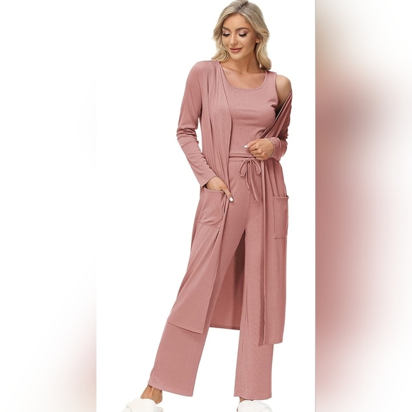 Boutique 9 | Intimates & Sleepwear | 3 Piece Lounge Set 95 Polyester 5 ...